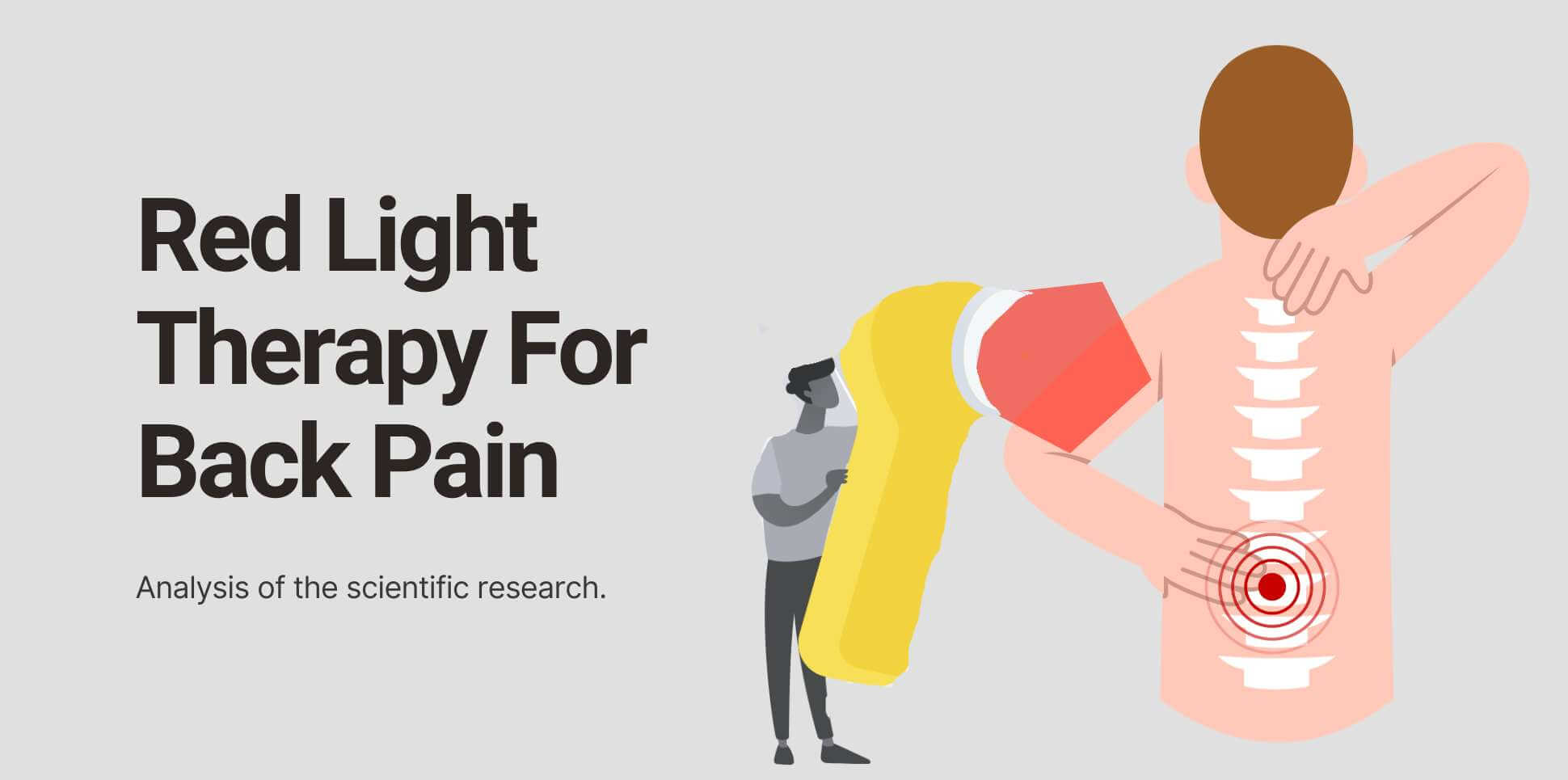 Red Light Therapy For Back Pain - Review Of The Science – curayou.com