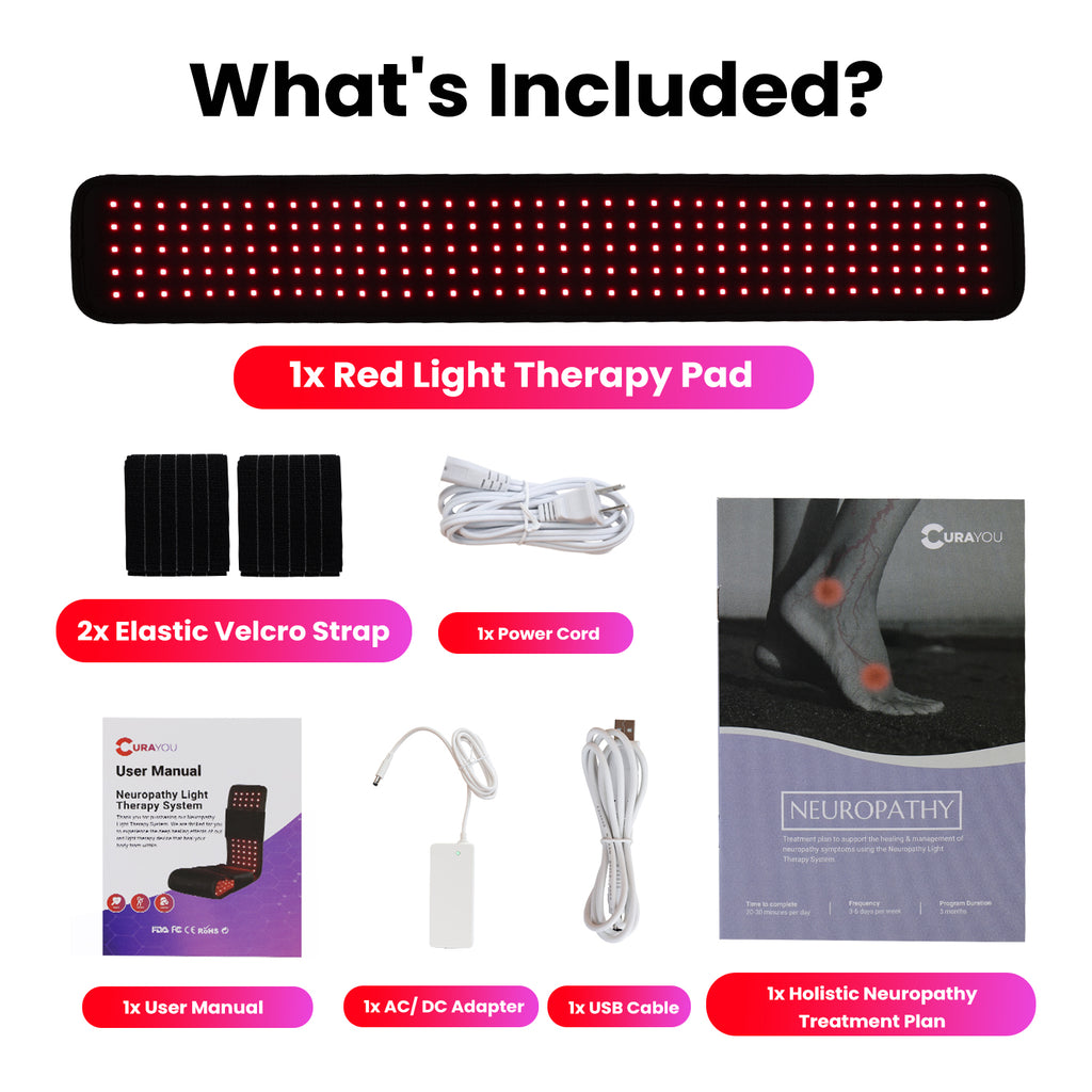 Neuropathy Light Therapy System™ For Feet – curayou.com