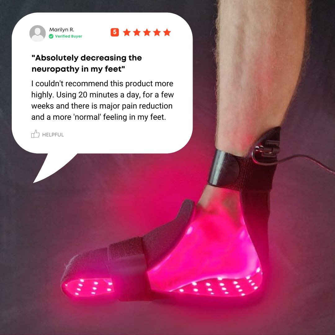 Neuropathy Light Therapy System™ For Feet – curayou.com